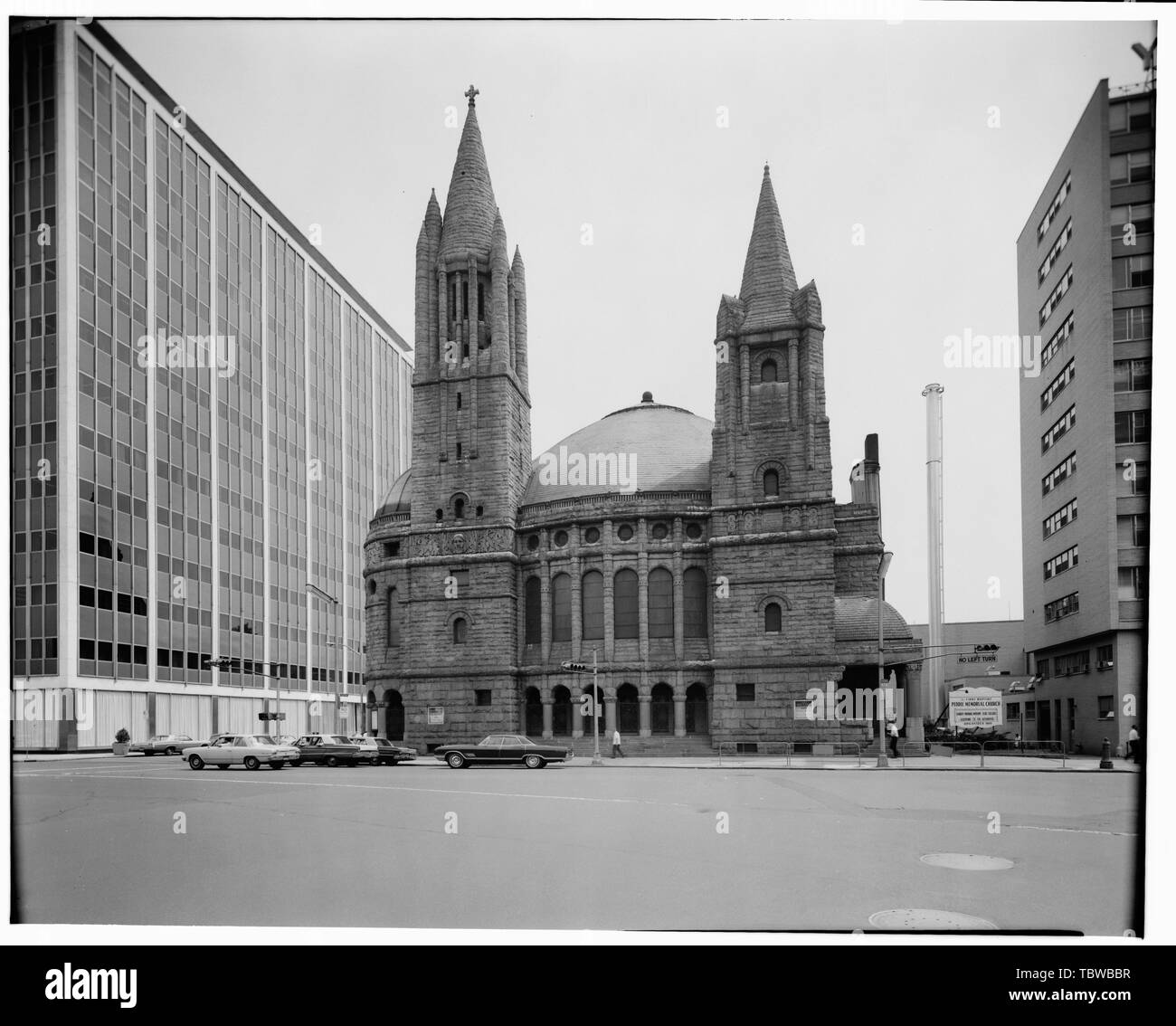 MAIN (BROAD STREET) ELEVATION First Baptist Peddie Memorial Church ...