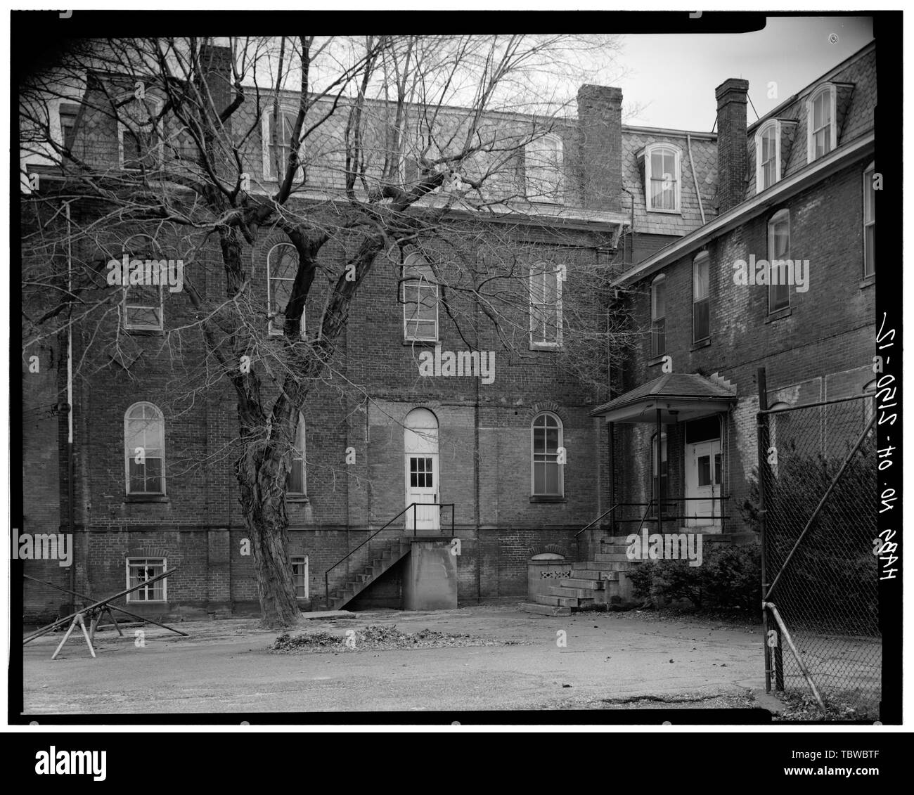 MAIN BUILDING, SOUTH SIDE St. Aloysius Academy, Tile Plant Road at ...