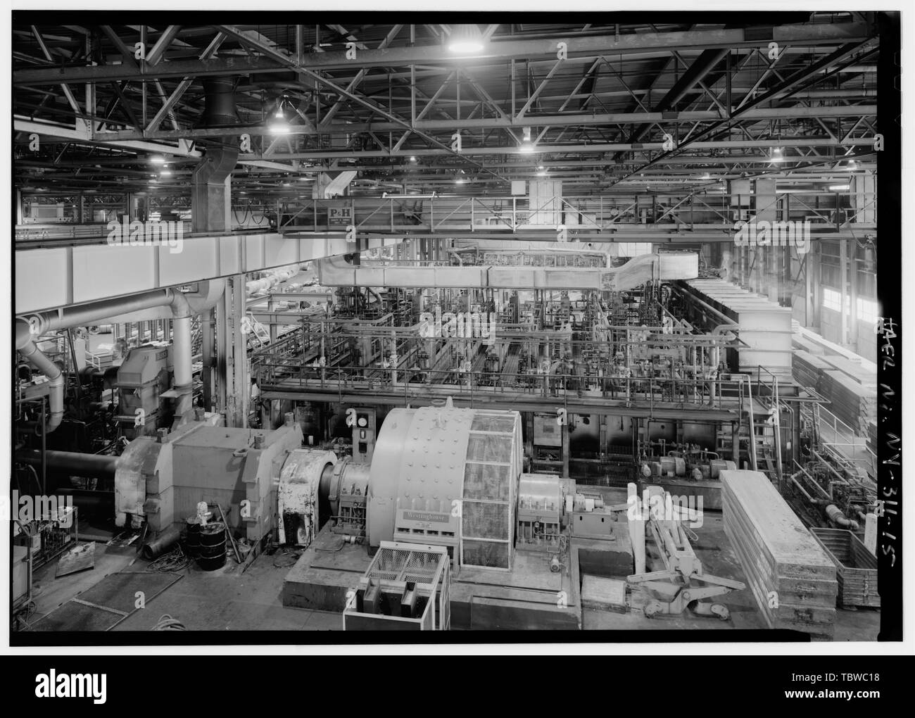 MAIN DRIVE MOTOR FOR BLISS 43 HOT ROLL. THIS WESTINGHOUSE UNIT HAS ...