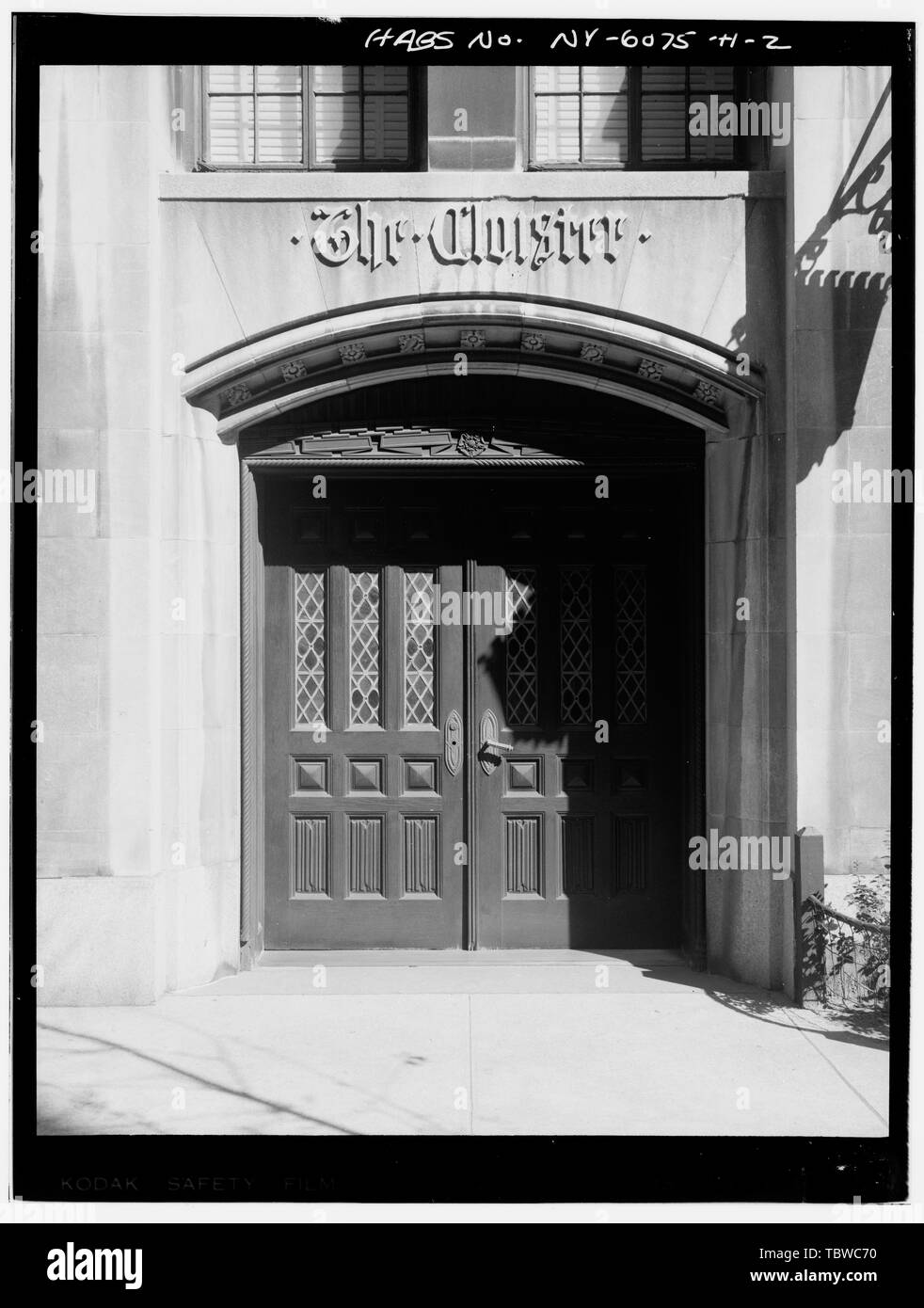 MAIN ELEVATION, DETAIL OF ENTRANCE DOORWAY Tudor City Complex, The ...