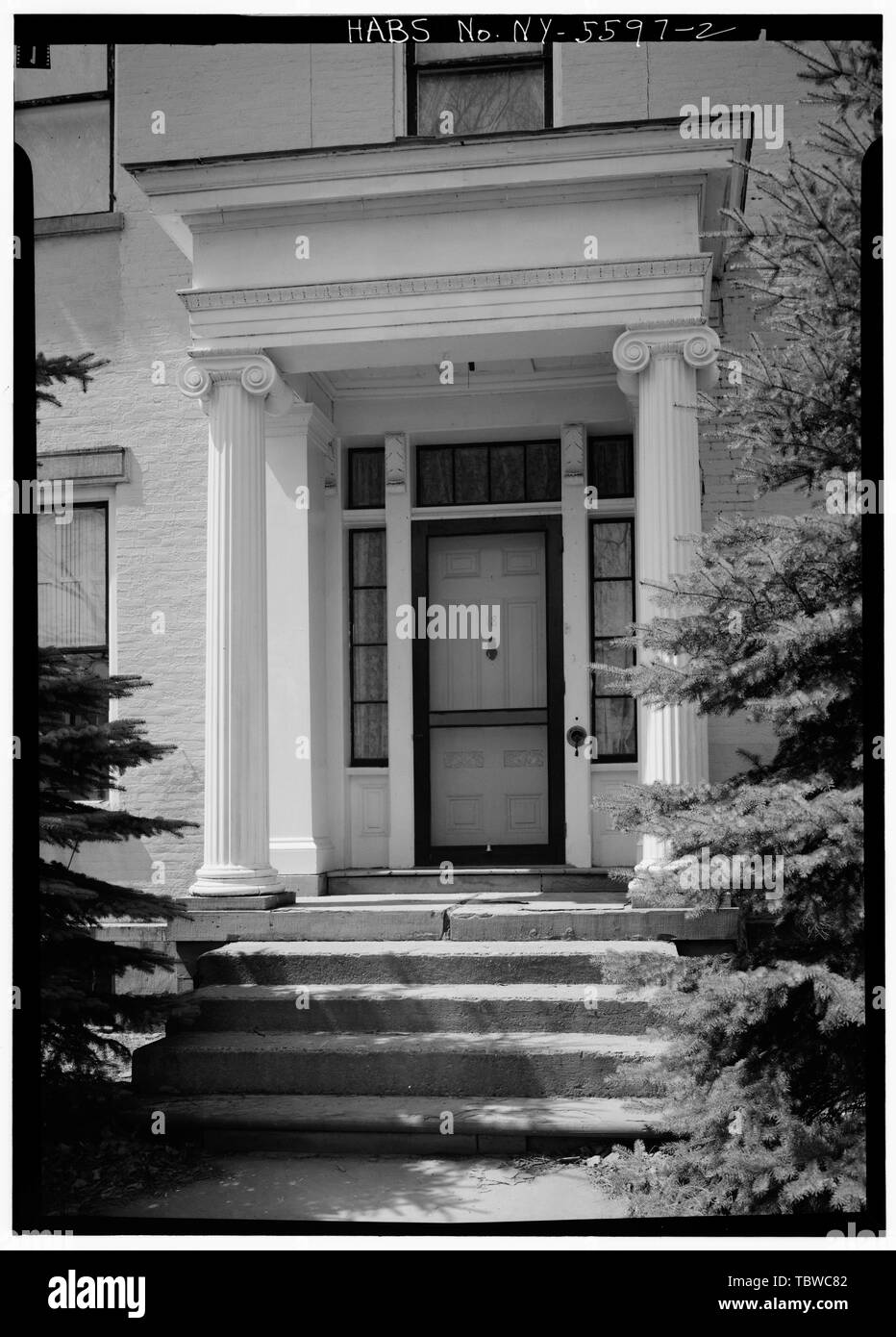 MAIN ELEVATION, DETAIL OF FRONT DOORWAY Jedediah Barber House, 18 North ...