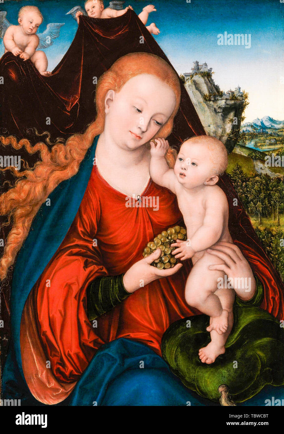 Lucas cranach the elder jesus hi-res stock photography and images - Alamy