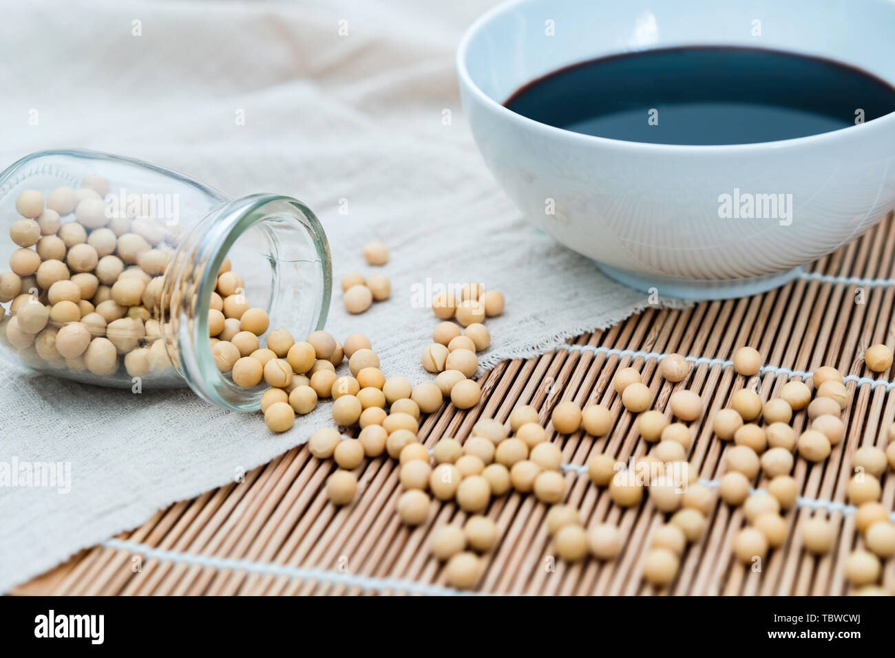 Raw soybeans soy products hi-res stock photography and images - Alamy