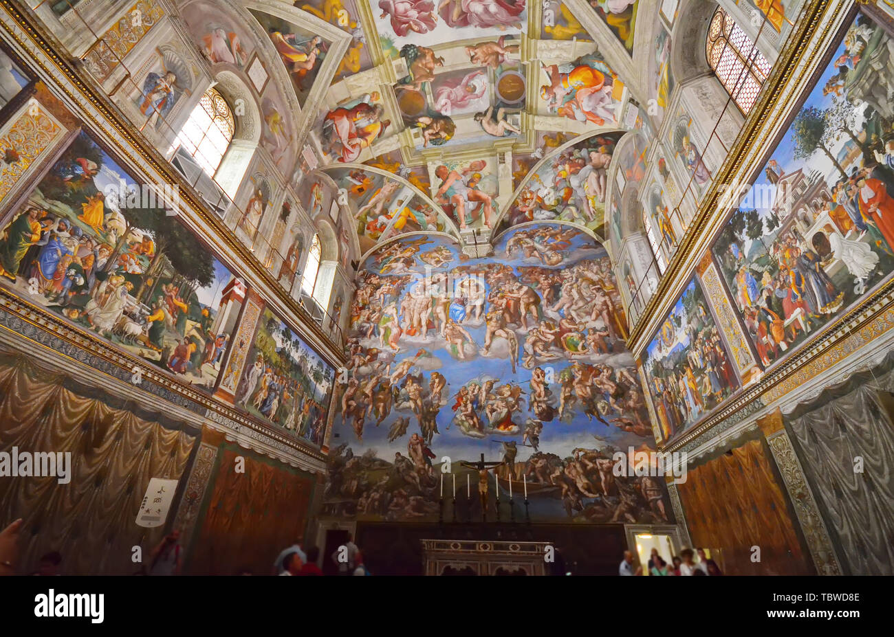 Sistine Church, Vatican Stock Photo - Alamy