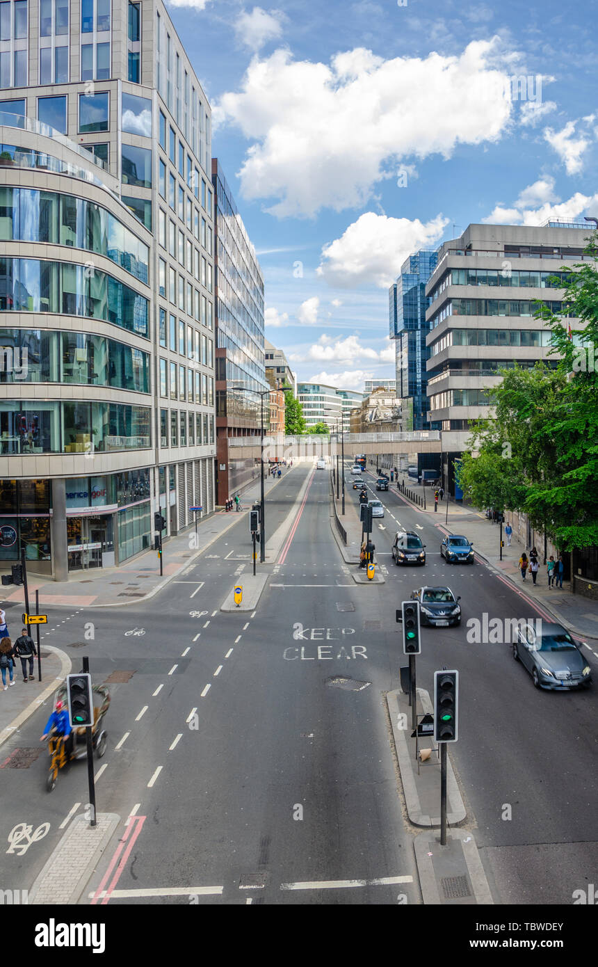 A view of Lower Thames Street in London, UK Stock Photo - Alamy