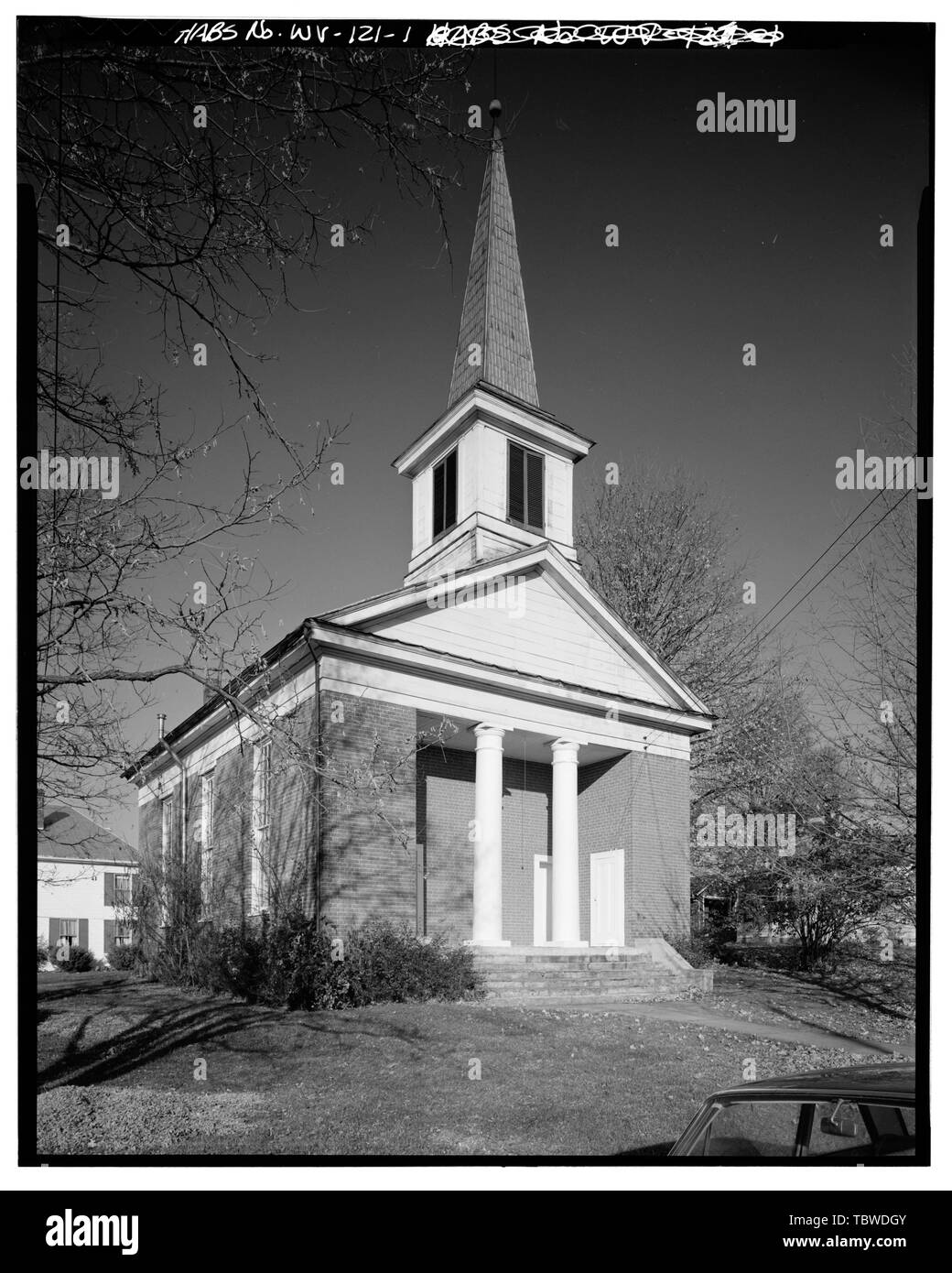 MAIN FACADE Church, Union, Monroe County, WV Stock Photo - Alamy