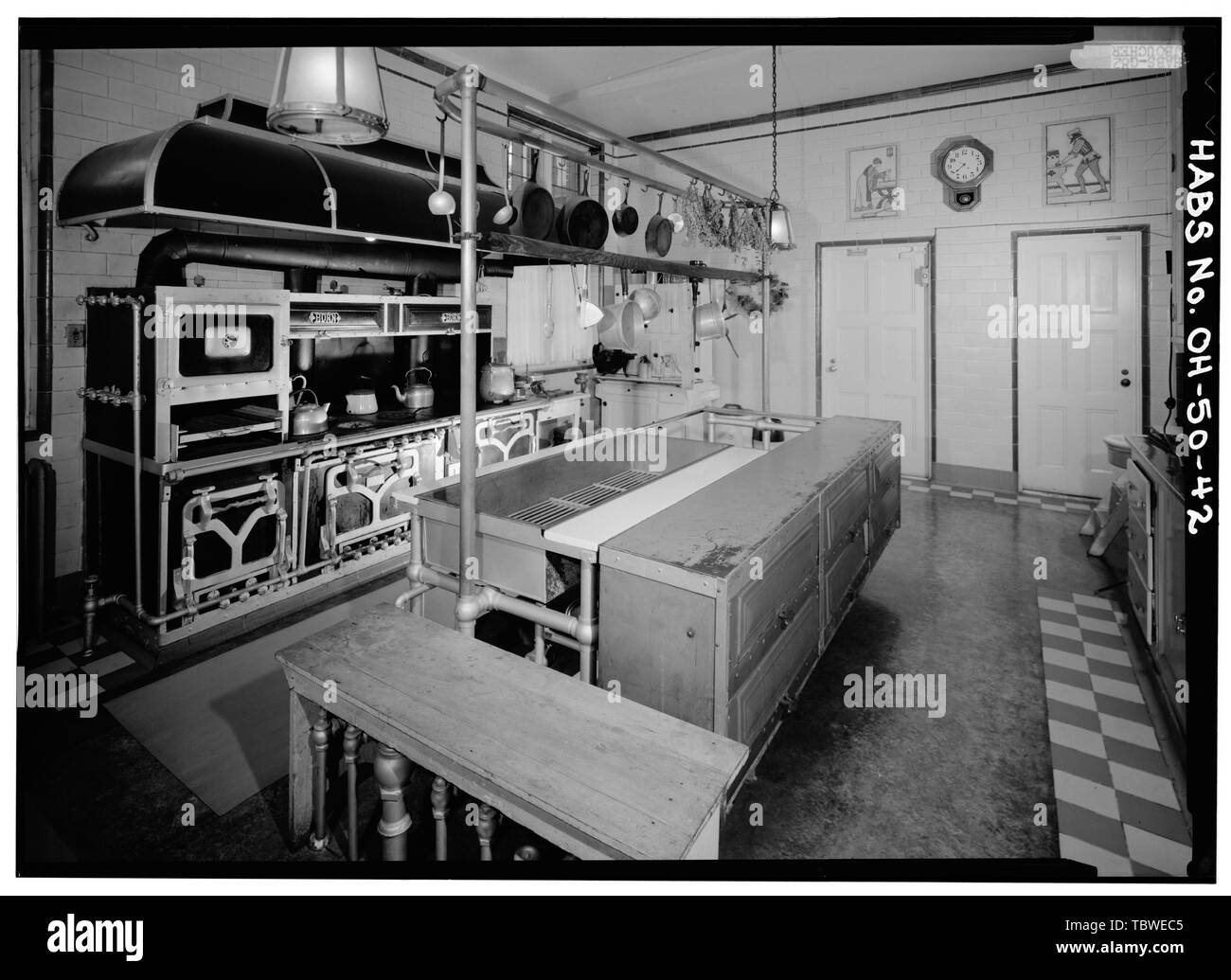 Butlers pantry Black and White Stock Photos & Images - Alamy