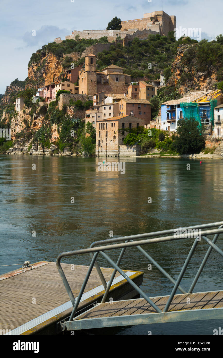 Templar castle of miravet hi-res stock photography and images - Alamy