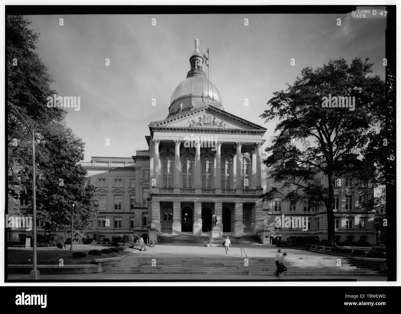 MAIN WESTERN ENTRANCE FACADE Georgia State Capitol, Capitol Square ...
