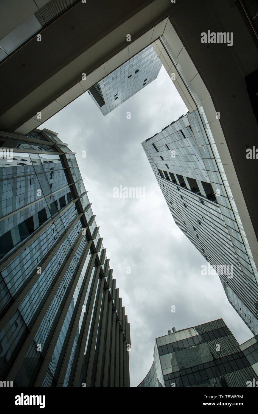 Modern architectural exterior Stock Photo - Alamy