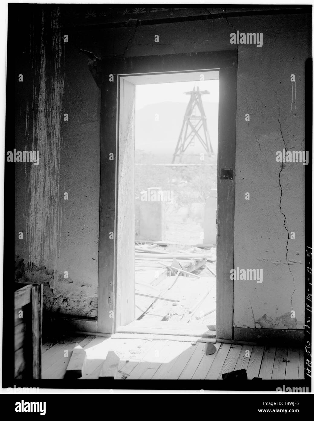 MCDONALD RANCH INTERIOR VIEW OF SOUTHEAST ROOM OF RANCH HOUSE, LOOKING ...