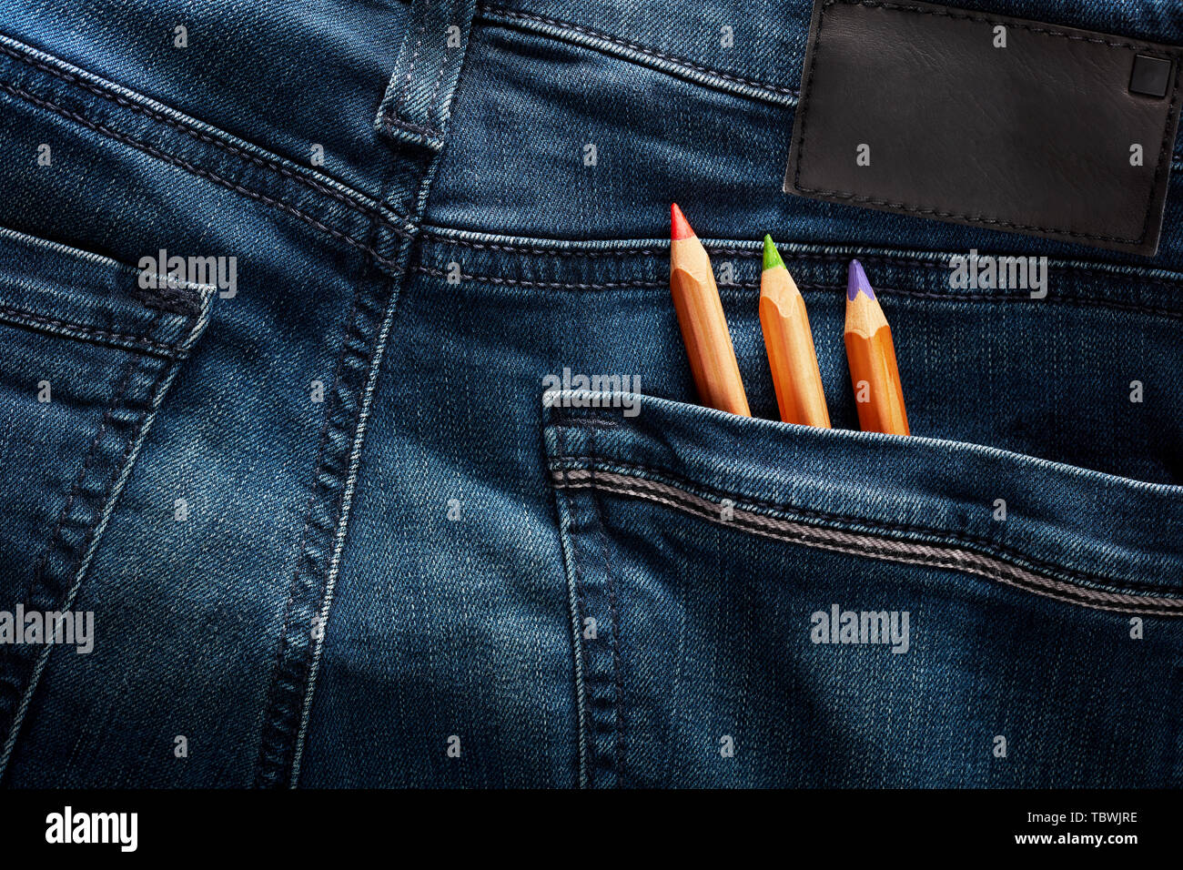Back pocket drawing hi-res stock photography and images - Alamy