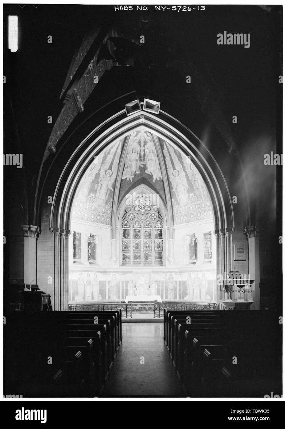 MEMORIAL APSE. Cornell University, Sage Chapel, Central Avenue, Ithaca ...