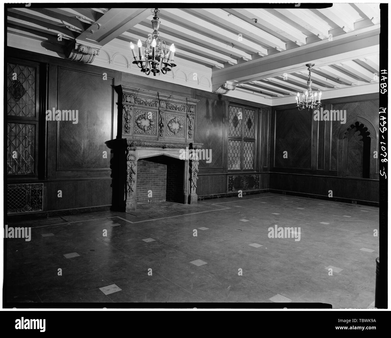 MEN'S SMOKING ROOM IN BASEMENT B. F. Keith Memorial Theatre, 539 ...
