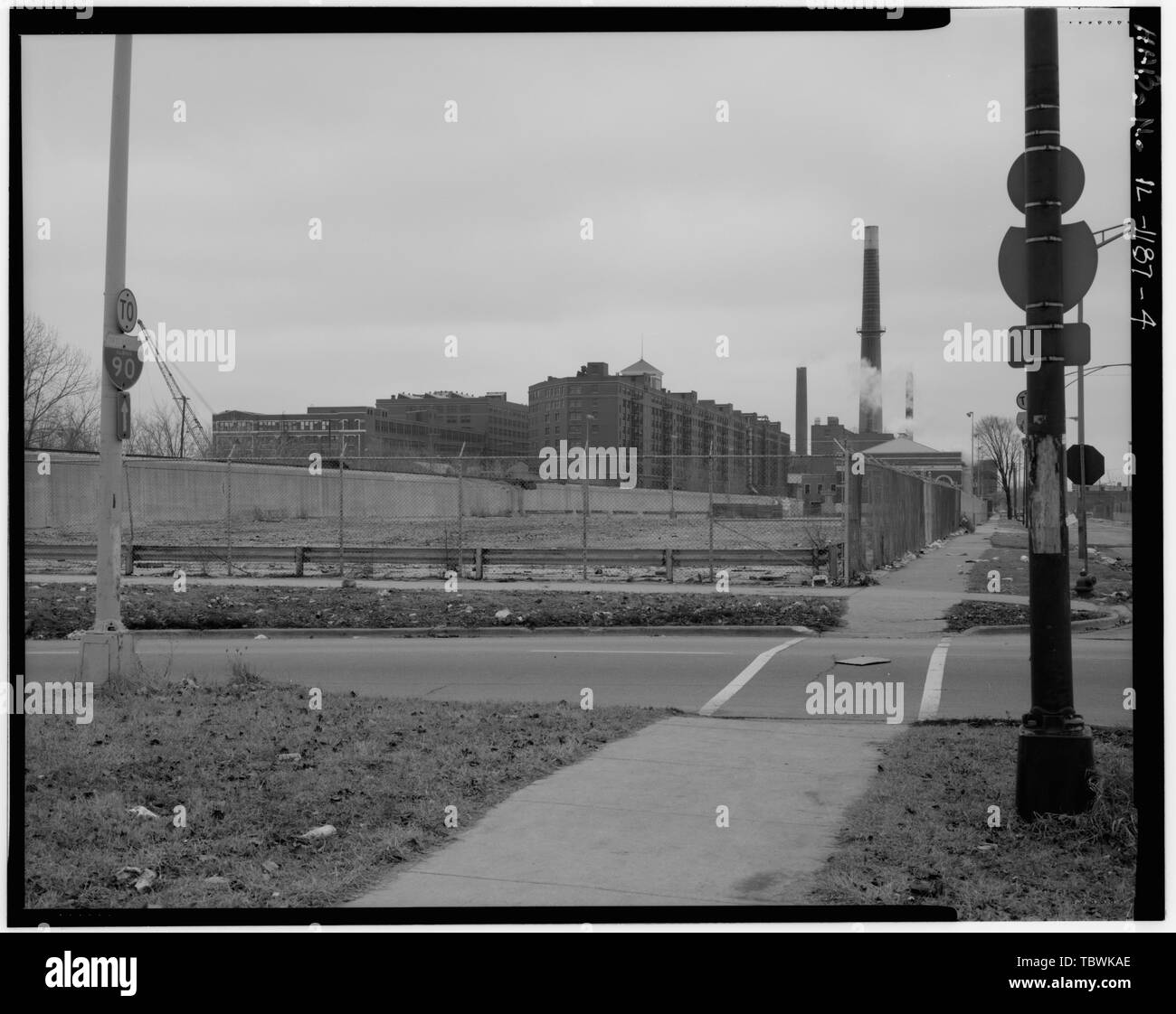 Chicago power plant Black and White Stock Photos & Images - Alamy