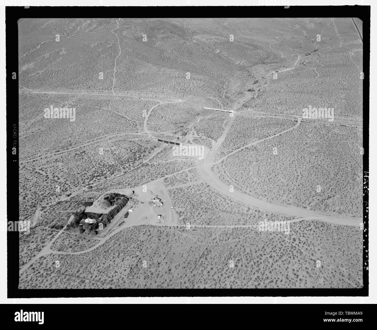 Van norman reservoir Black and White Stock Photos & Images - Alamy