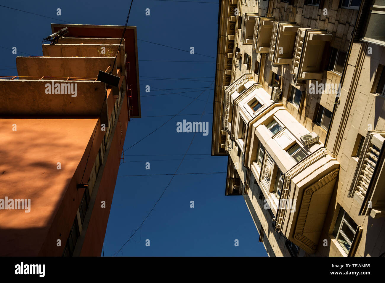 Russia, Moscow. Old fire tower in Sokol District Stock Photo - Alamy