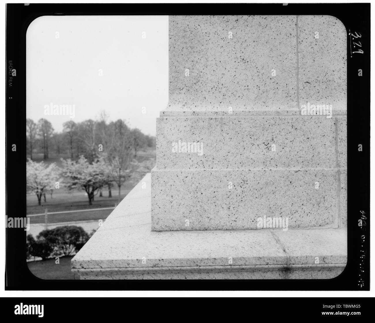 MOULDING PROFILE, ABOVE PEDESTAL CORNICE National Memorial Arch, King ...