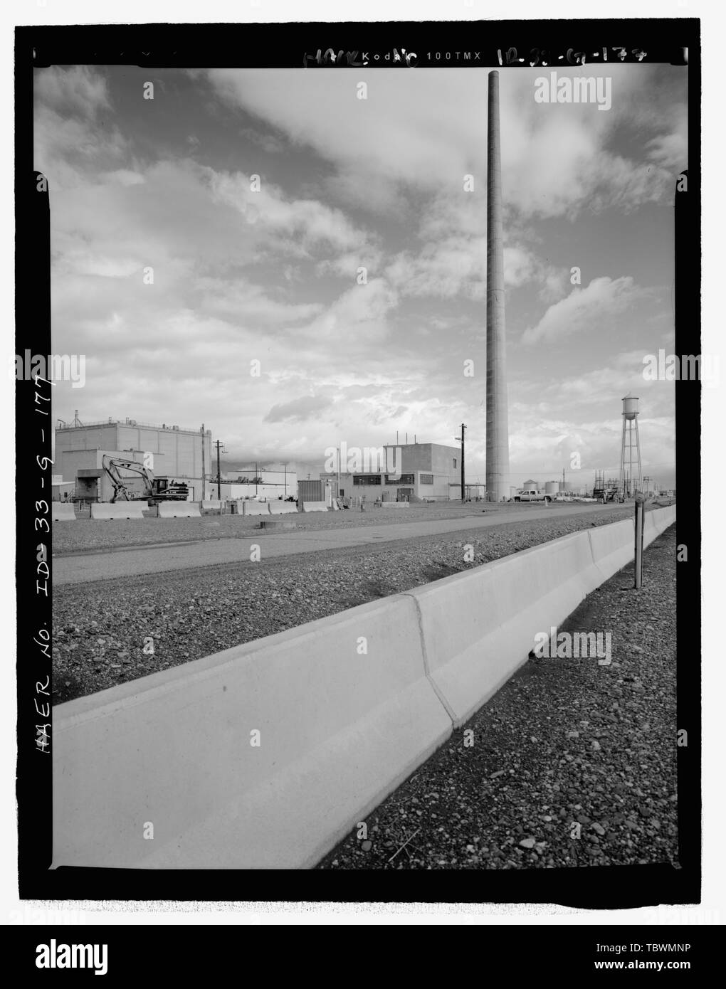 MTR STACK, TRA710, CONTEXTUAL VIEW AFTER ETR STACK HAD BEEN DEMOLISHED ...