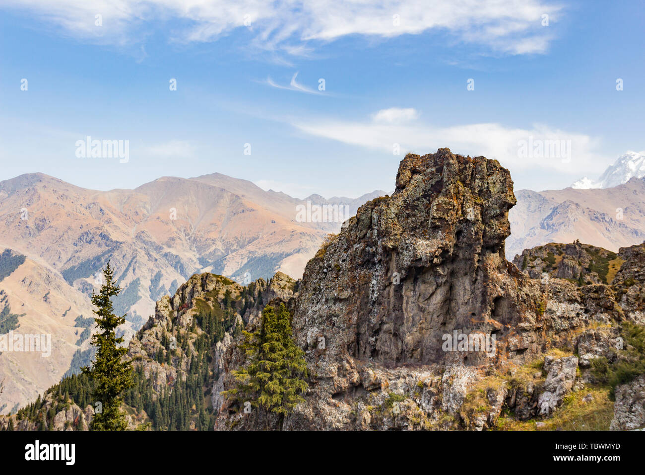 A grotesque rock Stock Photo - Alamy