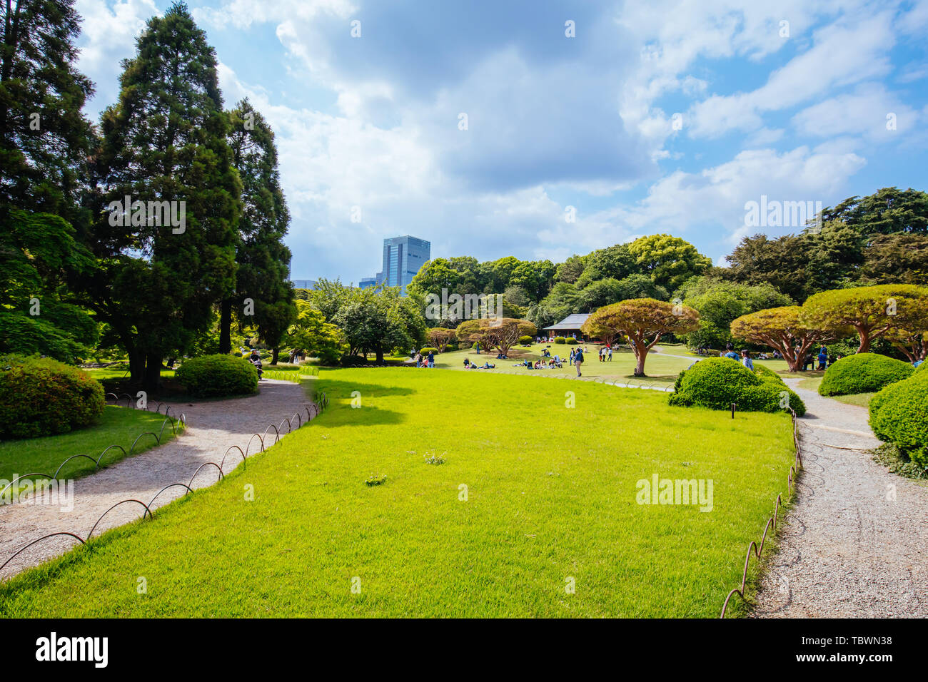 Shinjuku Gyoen National Garden in Tokyo Stock Photo - Alamy