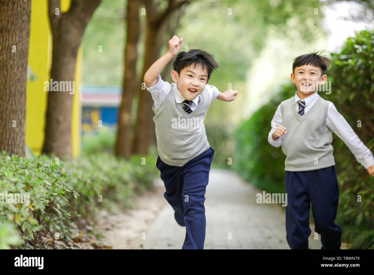 Primary school uniform china hi-res stock photography and images - Alamy