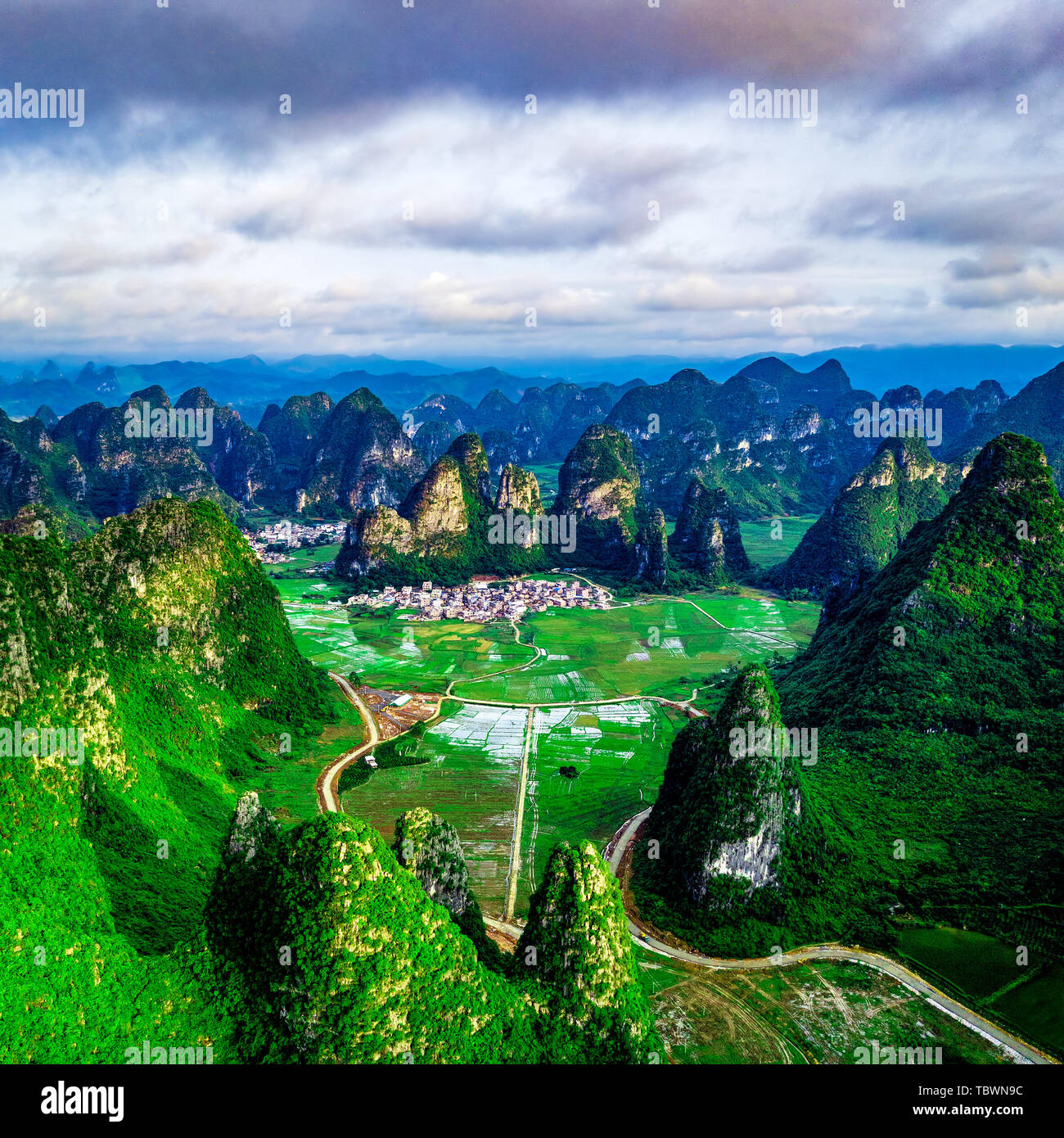 Shili Gallery, Zhongshan, Guangxi Stock Photo - Alamy