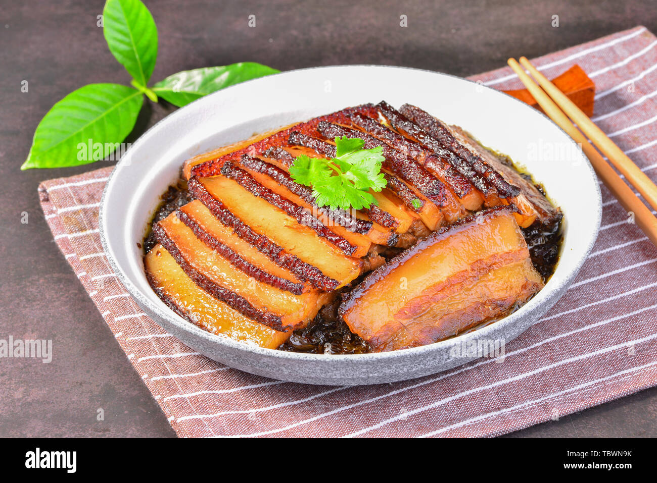 Sichuan cuisine buttoned meat HD picture Stock Photo - Alamy