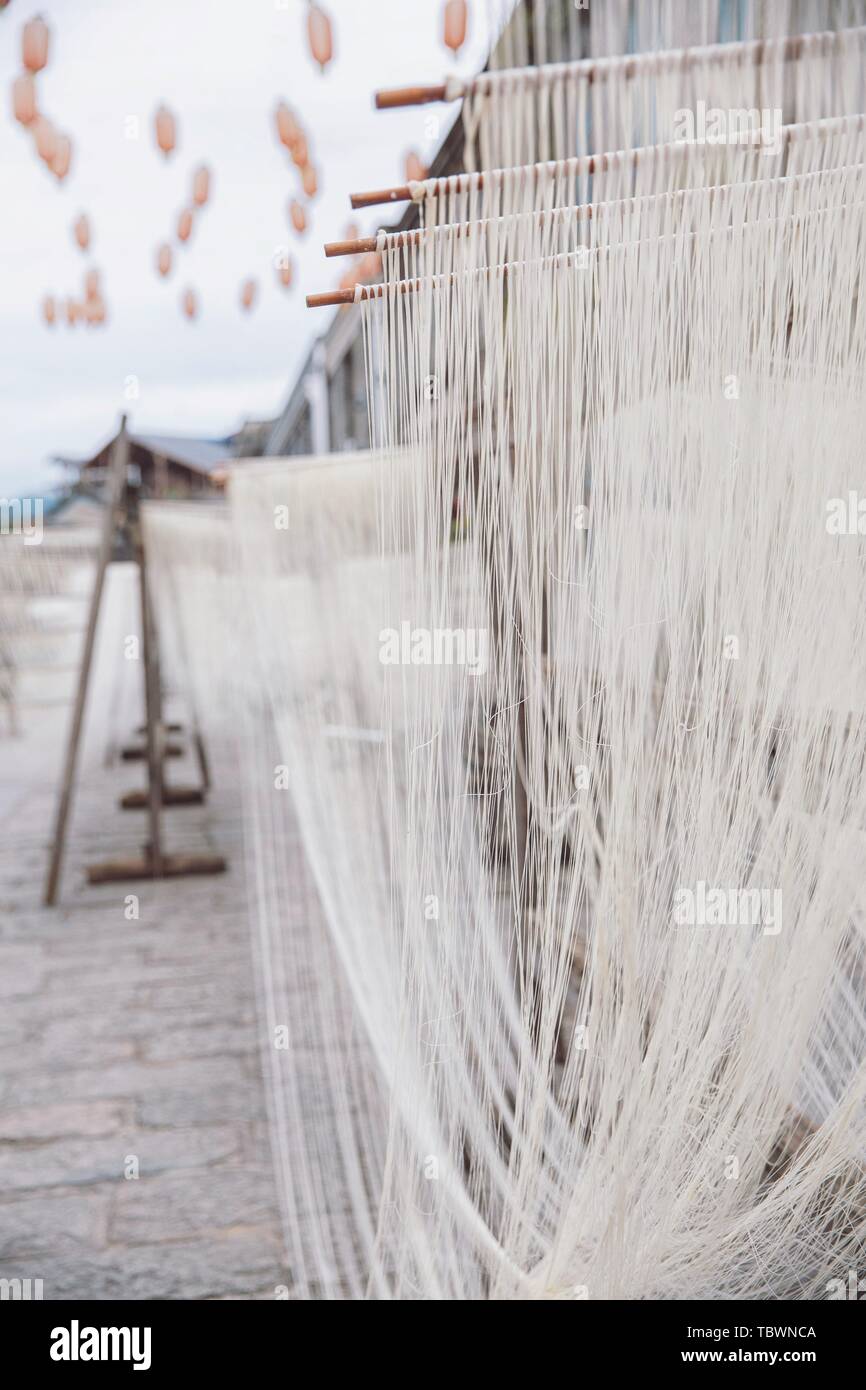 Handmade thread surface Stock Photo - Alamy