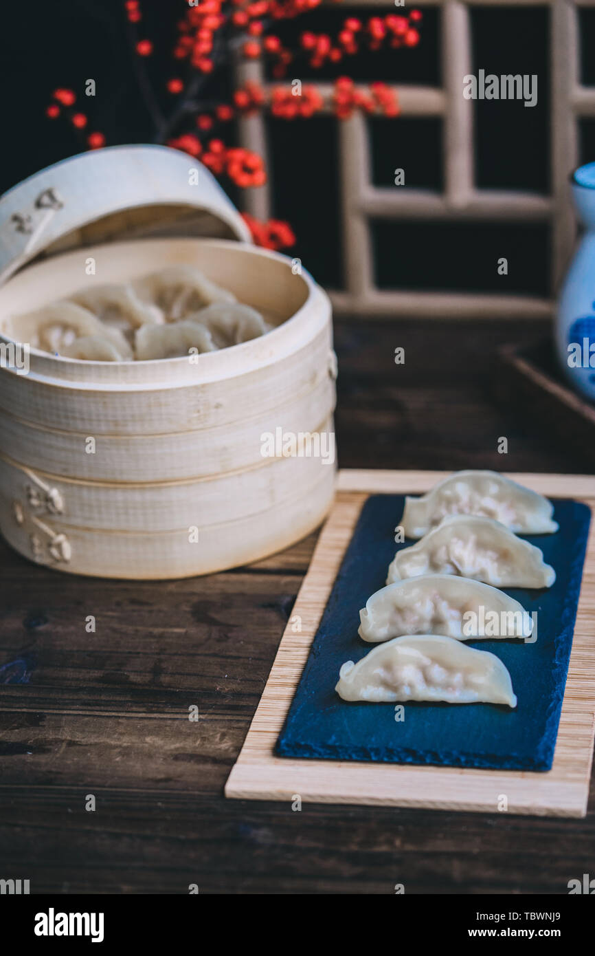Chinese traditional food steamed dumplings Stock Photo - Alamy