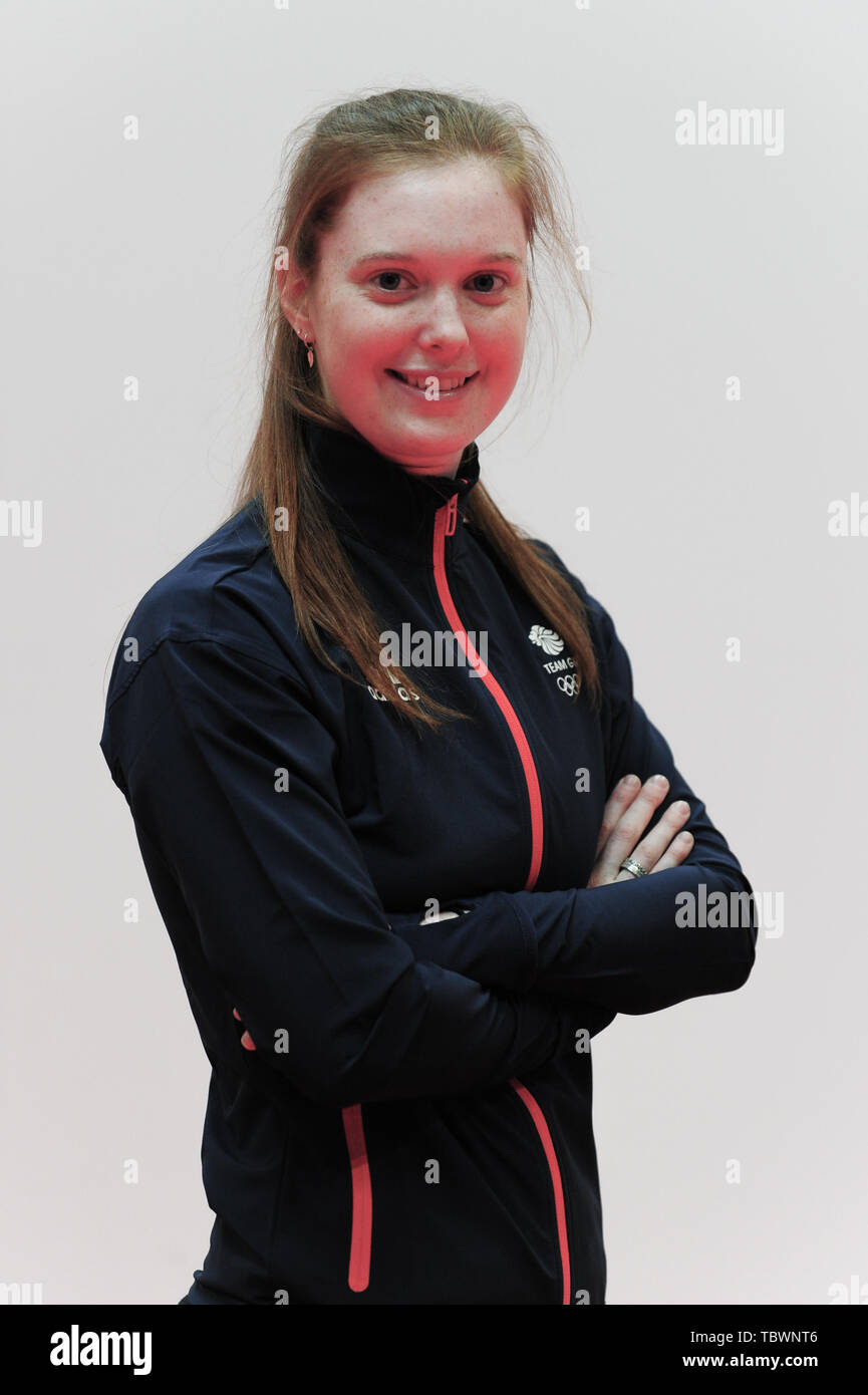 Anna Docherty during the kitting out session for the 2019 Minsk ...