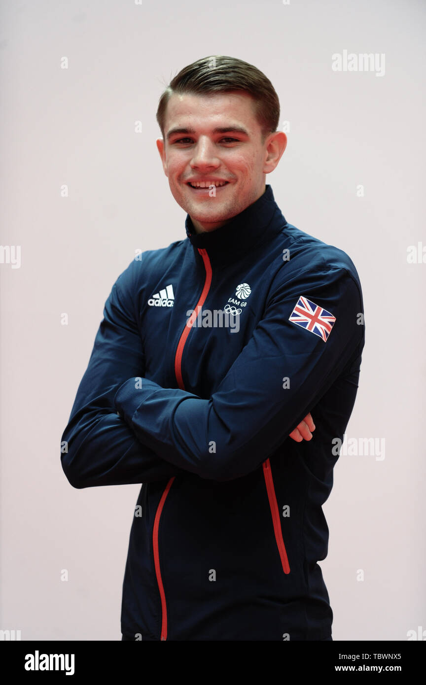 Joe Kellaway during the kitting out session for the 2019 Minsk European ...