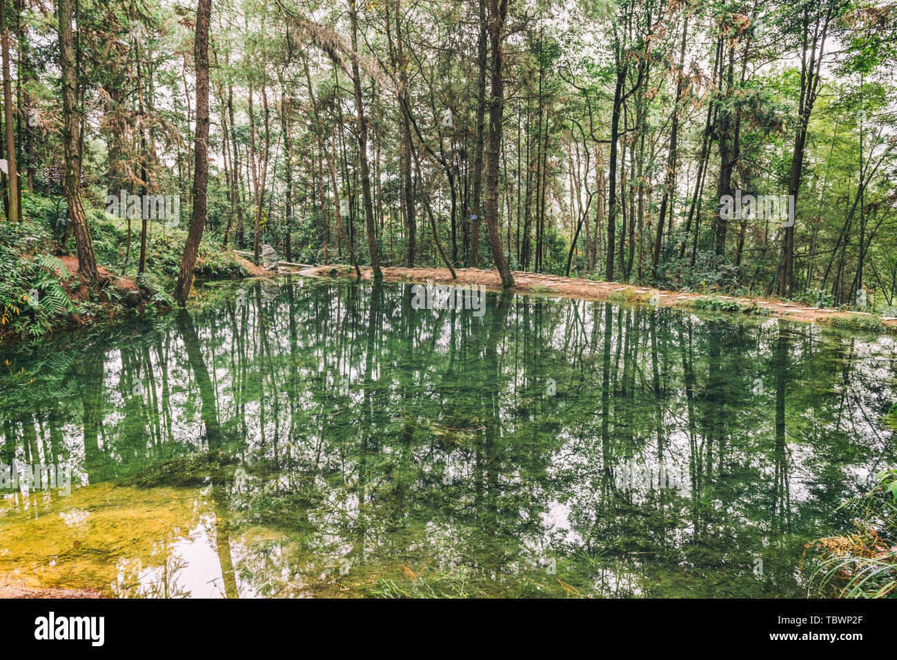 Scenery of Jiufeng Yaochi, Jiufengshan, Chongqing Stock Photo - Alamy