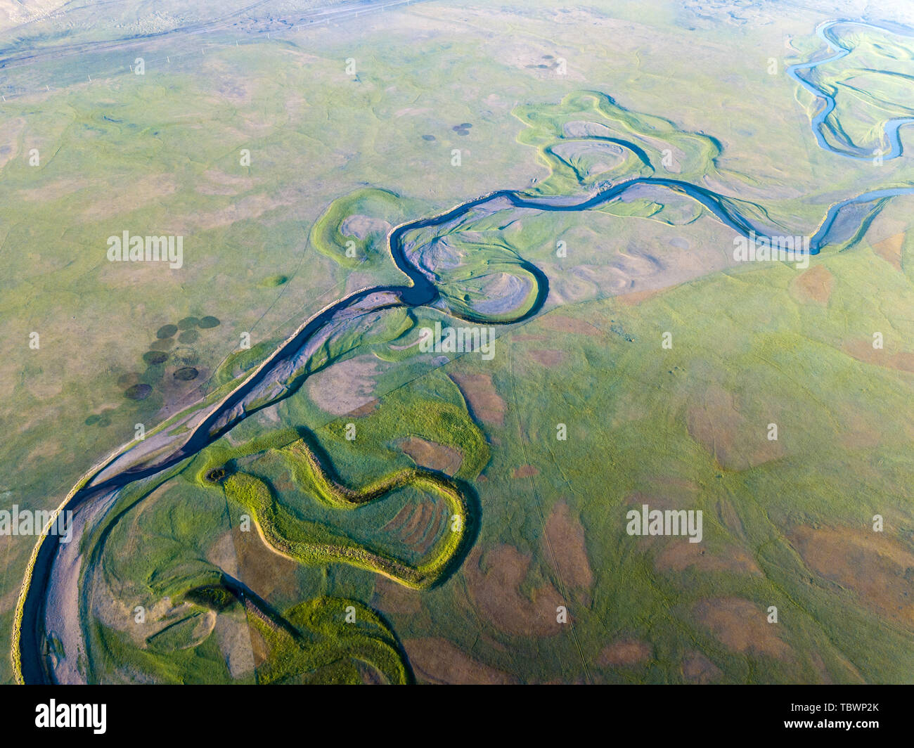 Hulunbuir Mozigler River, Inner Mongolia Stock Photo - Alamy