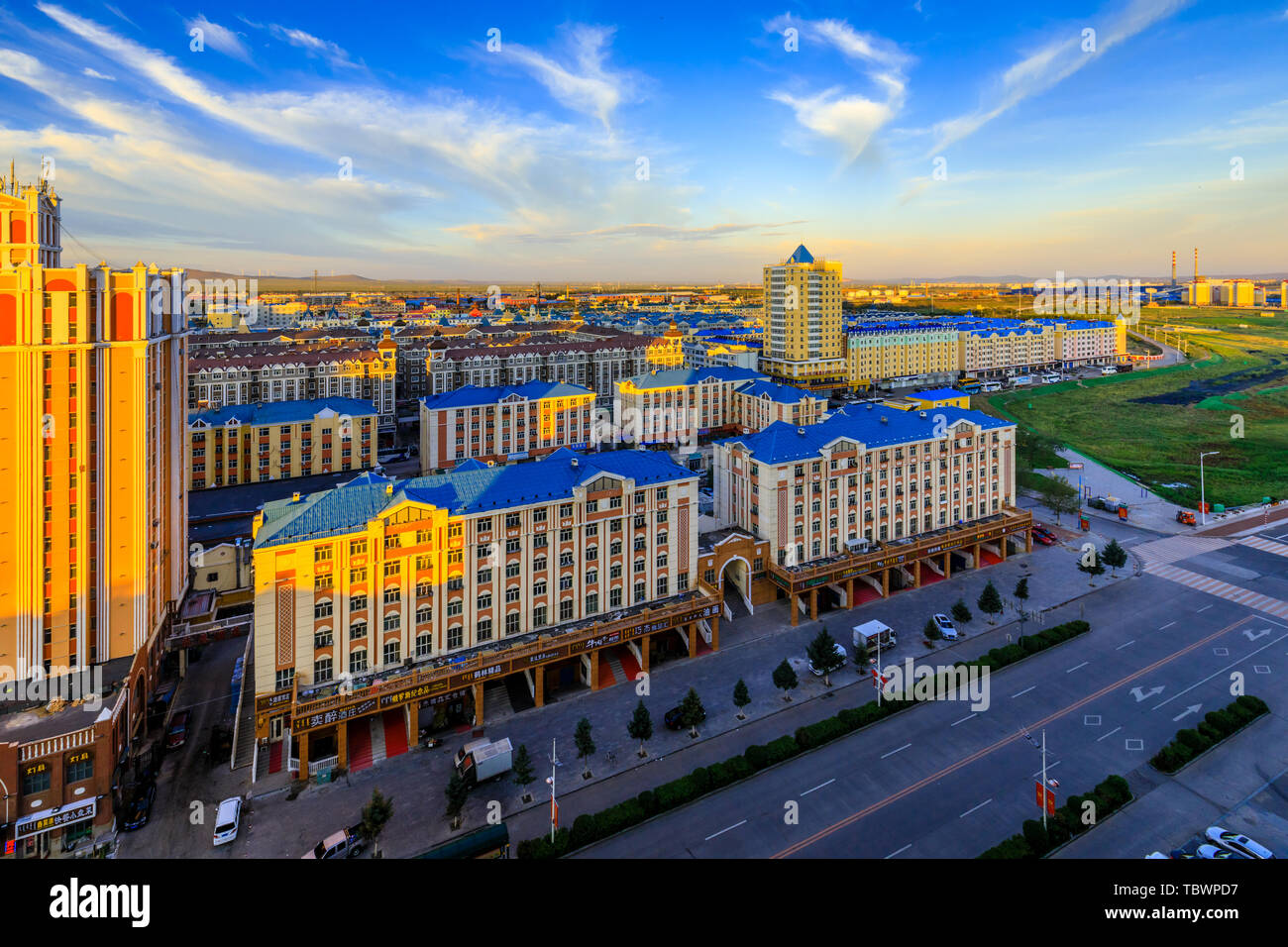 Hulunbuir Manzhouli, Inner Mongolia Stock Photo - Alamy