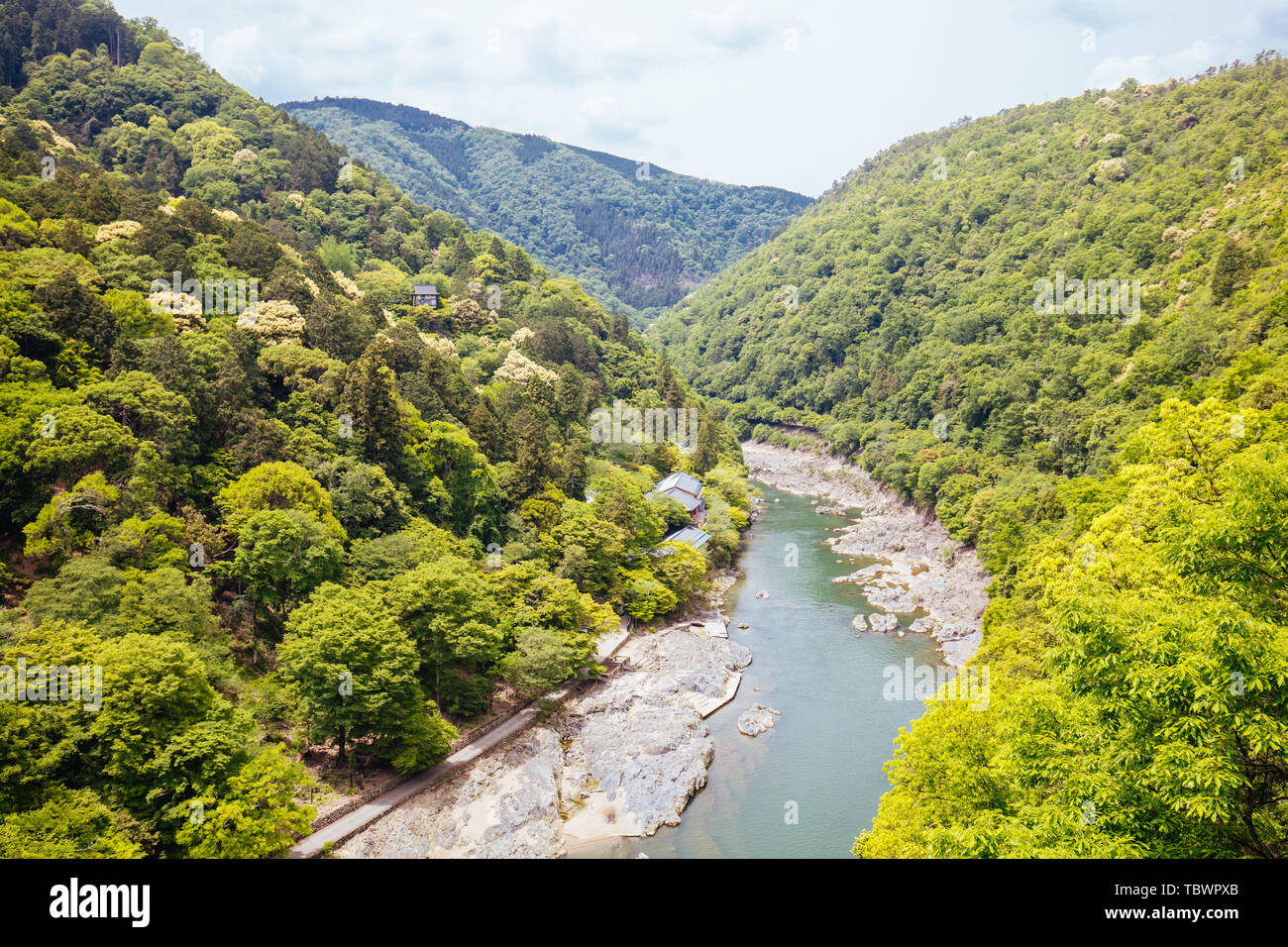 Arashiyama Park Observation Deck Stock Photo - Alamy
