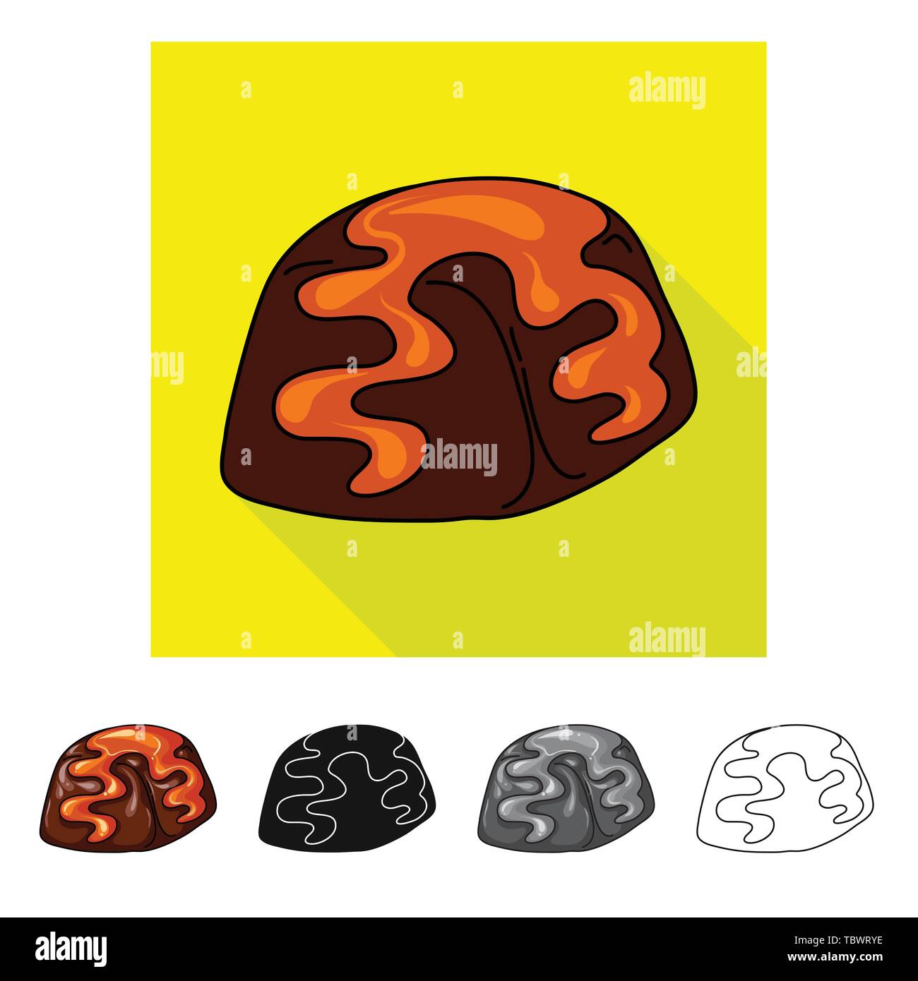 Vector illustration of confectionery and culinary logo. Set of ...