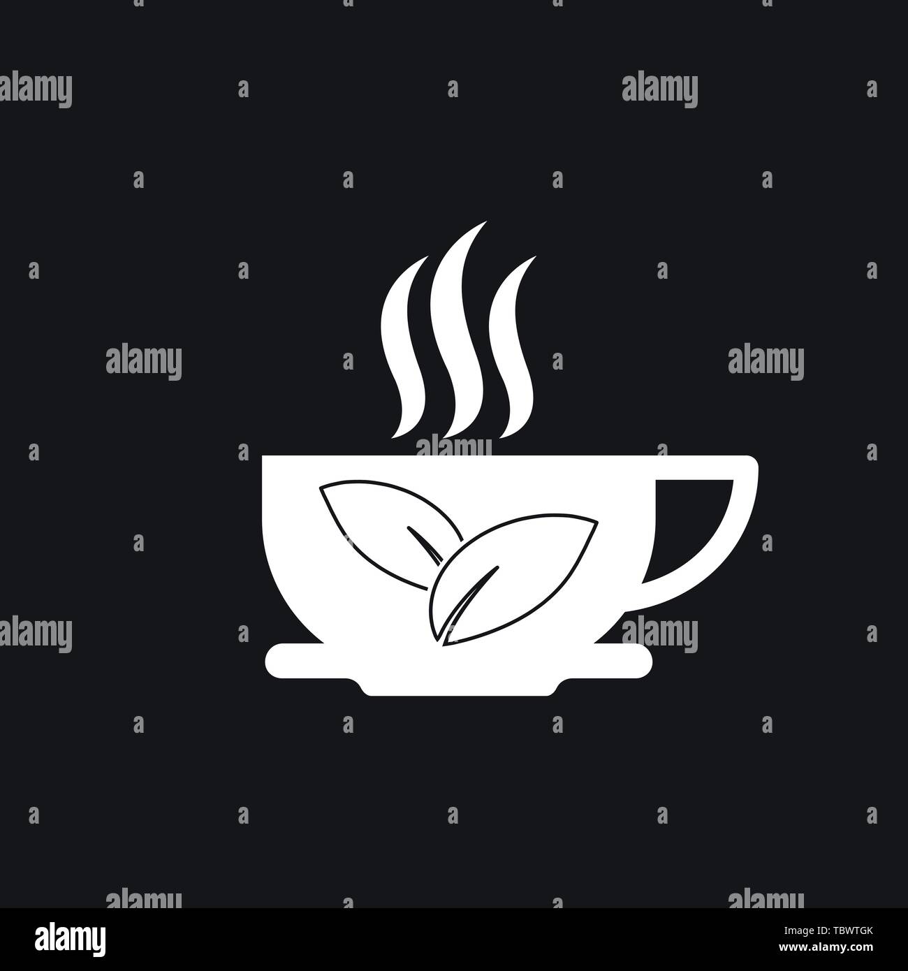 Tea icon vector sign symbol Stock Vector Image & Art - Alamy