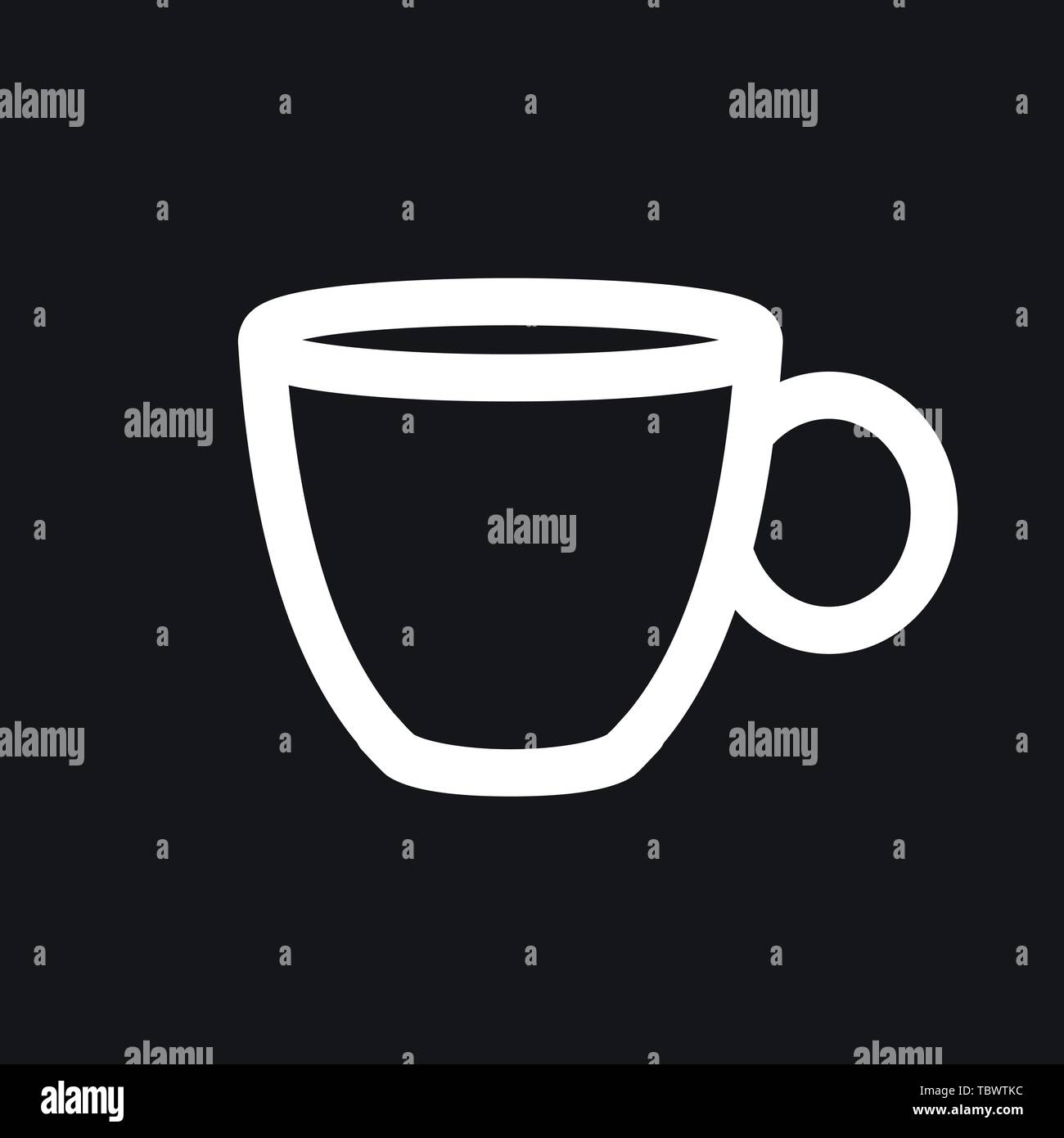 Tea icon vector sign symbol Stock Vector Image & Art - Alamy