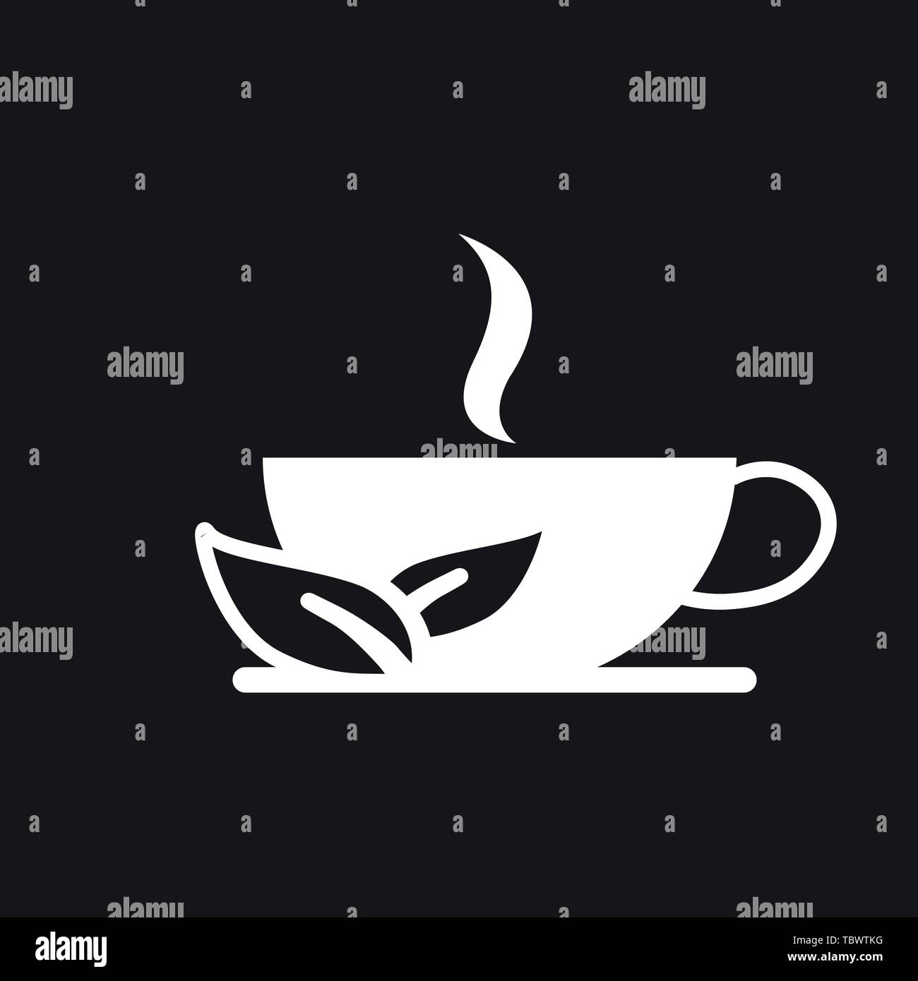 Tea icon vector sign symbol Stock Vector Image & Art - Alamy