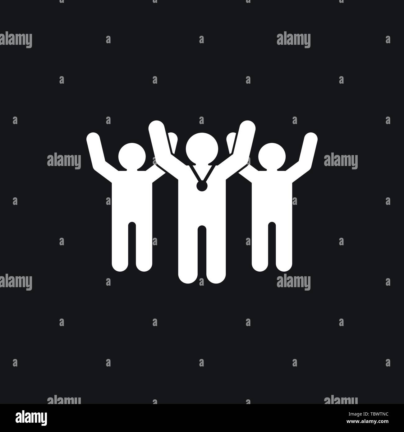 Team icon vector sign symbol Stock Vector Image & Art - Alamy