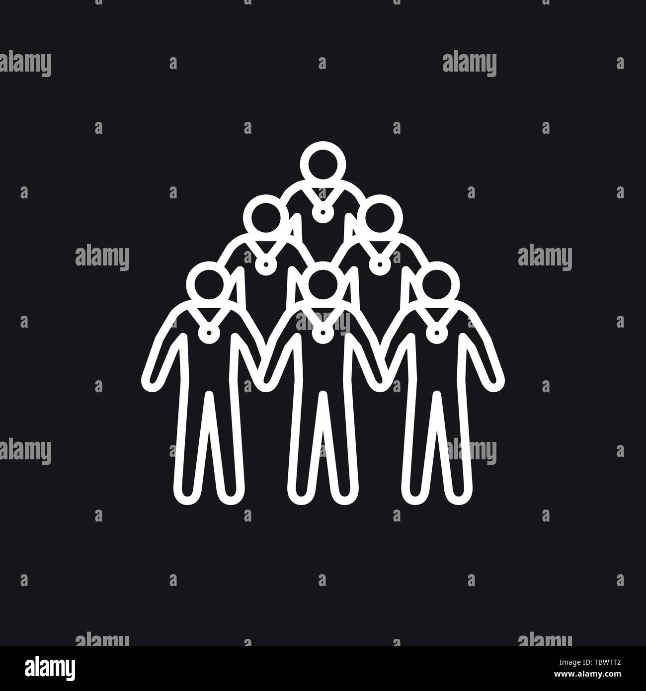Team icon vector sign symbol Stock Vector Image & Art - Alamy