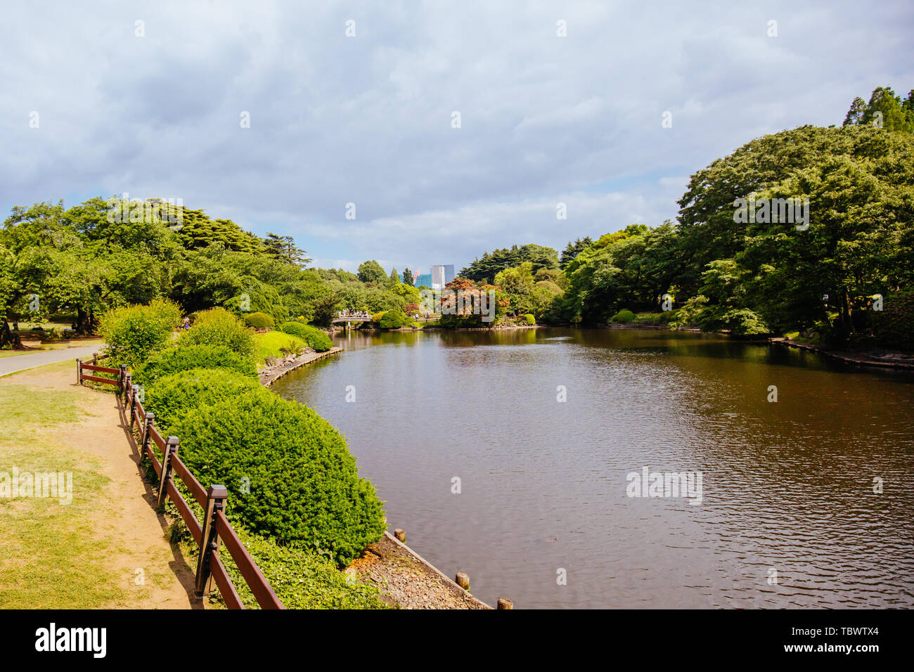 Shinjuku Gyoen National Garden in Tokyo Stock Photo - Alamy