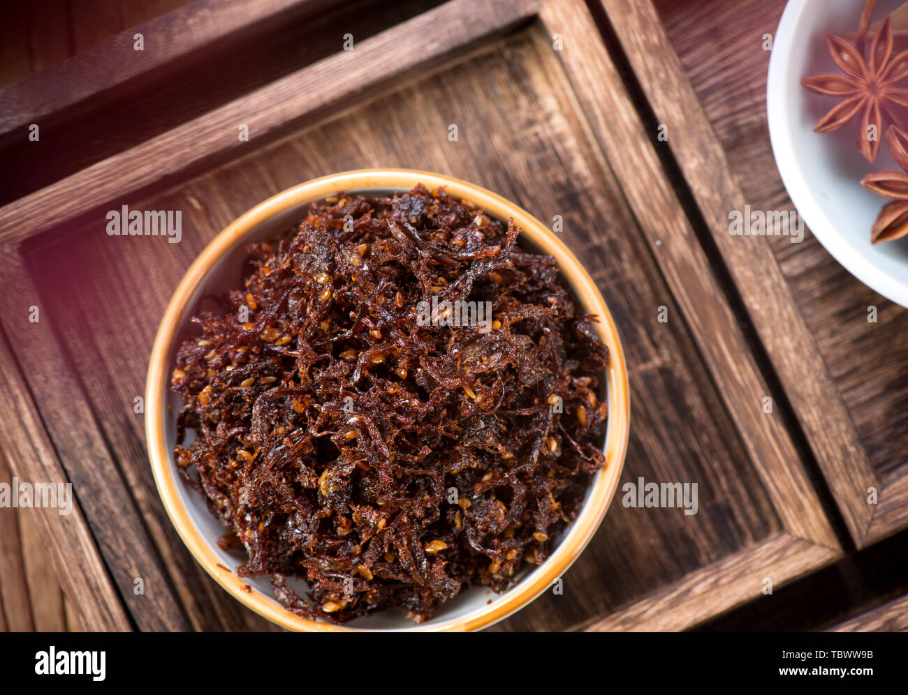 Beef shredded cabbage pickle pepper Stock Photo - Alamy
