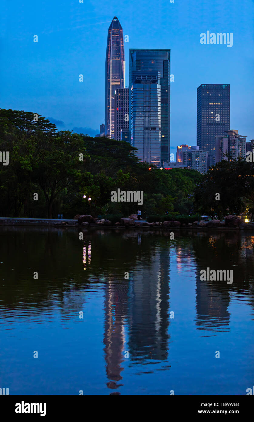 Futian And High Rise Building Architecture Scenery High Resolution ...
