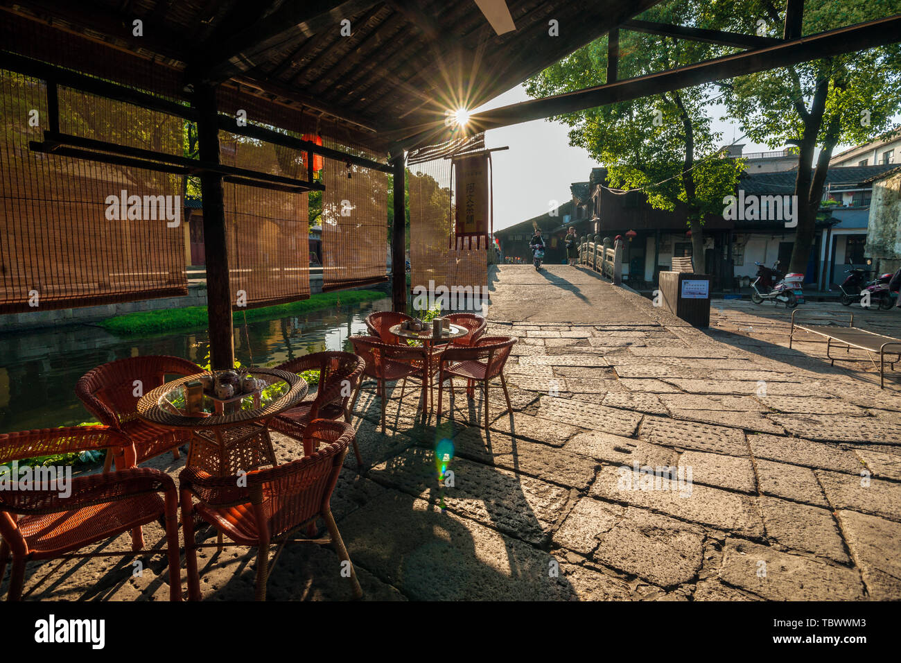 Anchang Ancient Town Stock Photo - Alamy