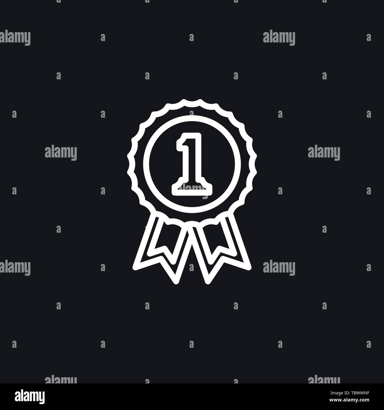 Victory icon vector sign symbol Stock Vector Image & Art - Alamy
