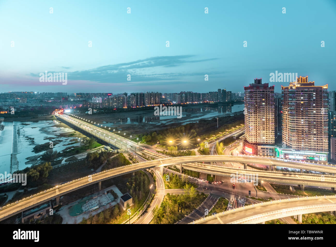 Nanchang city skyline hi-res stock photography and images - Alamy