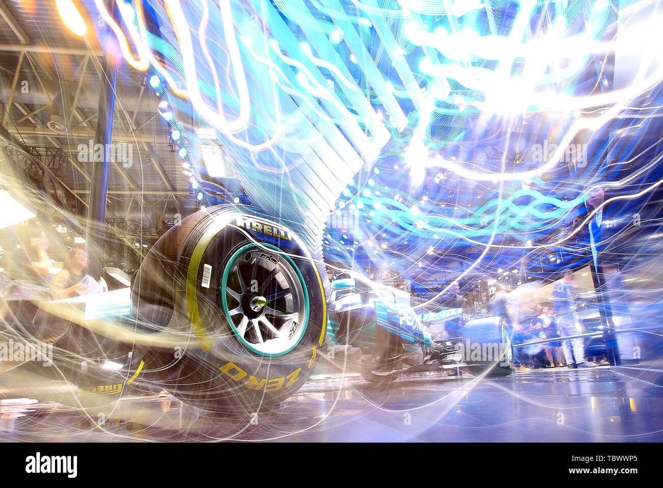 Tire of f1 Stock Photo - Alamy