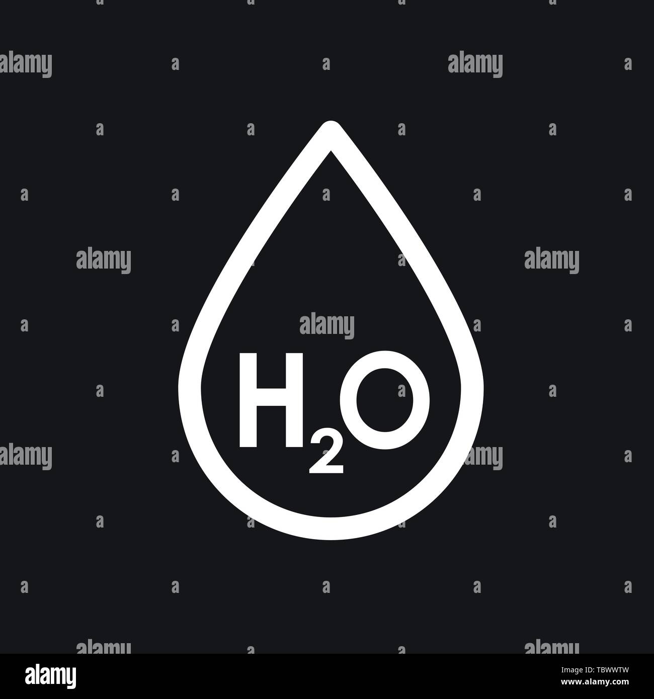 Water icon vector sign symbol Stock Vector Image & Art - Alamy